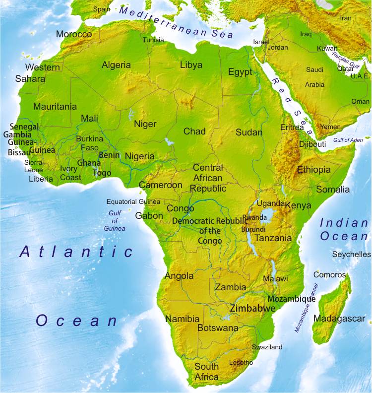 África - Espaço Geográfico: África Especial
