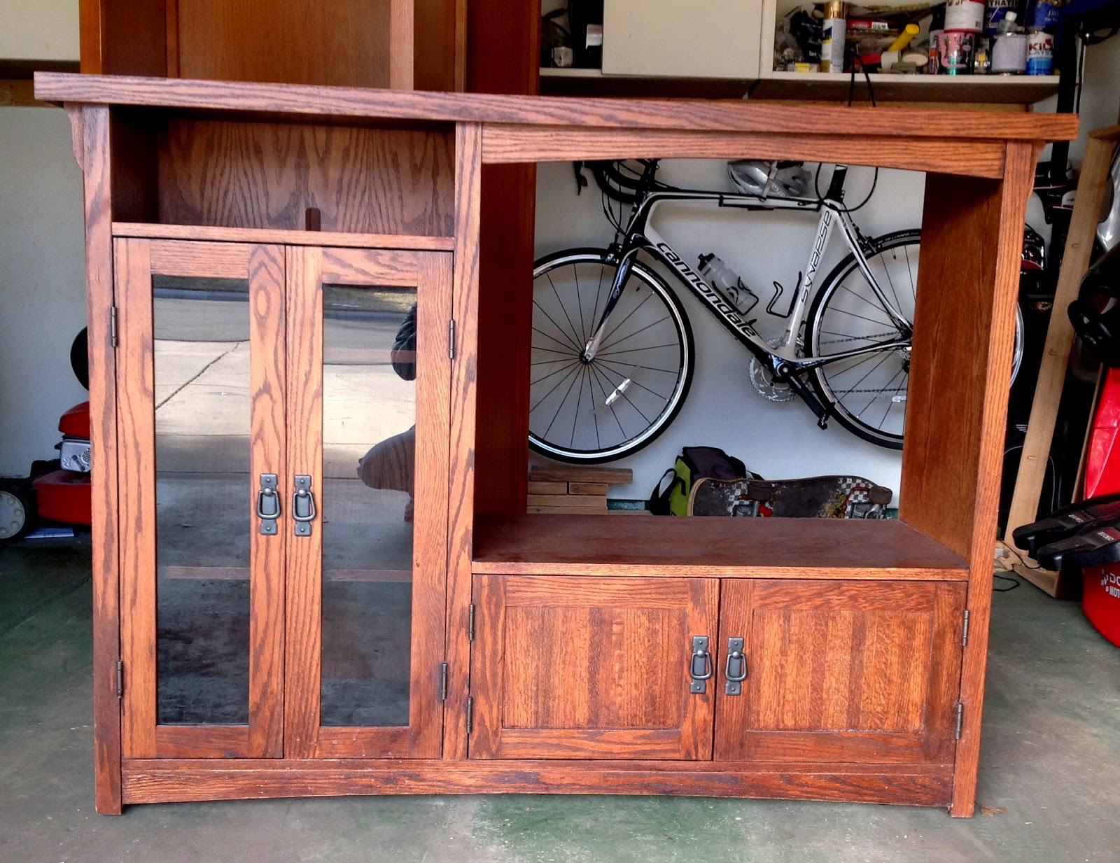 mimiberry creations: Fun transformation from Old Entertainment Center ...