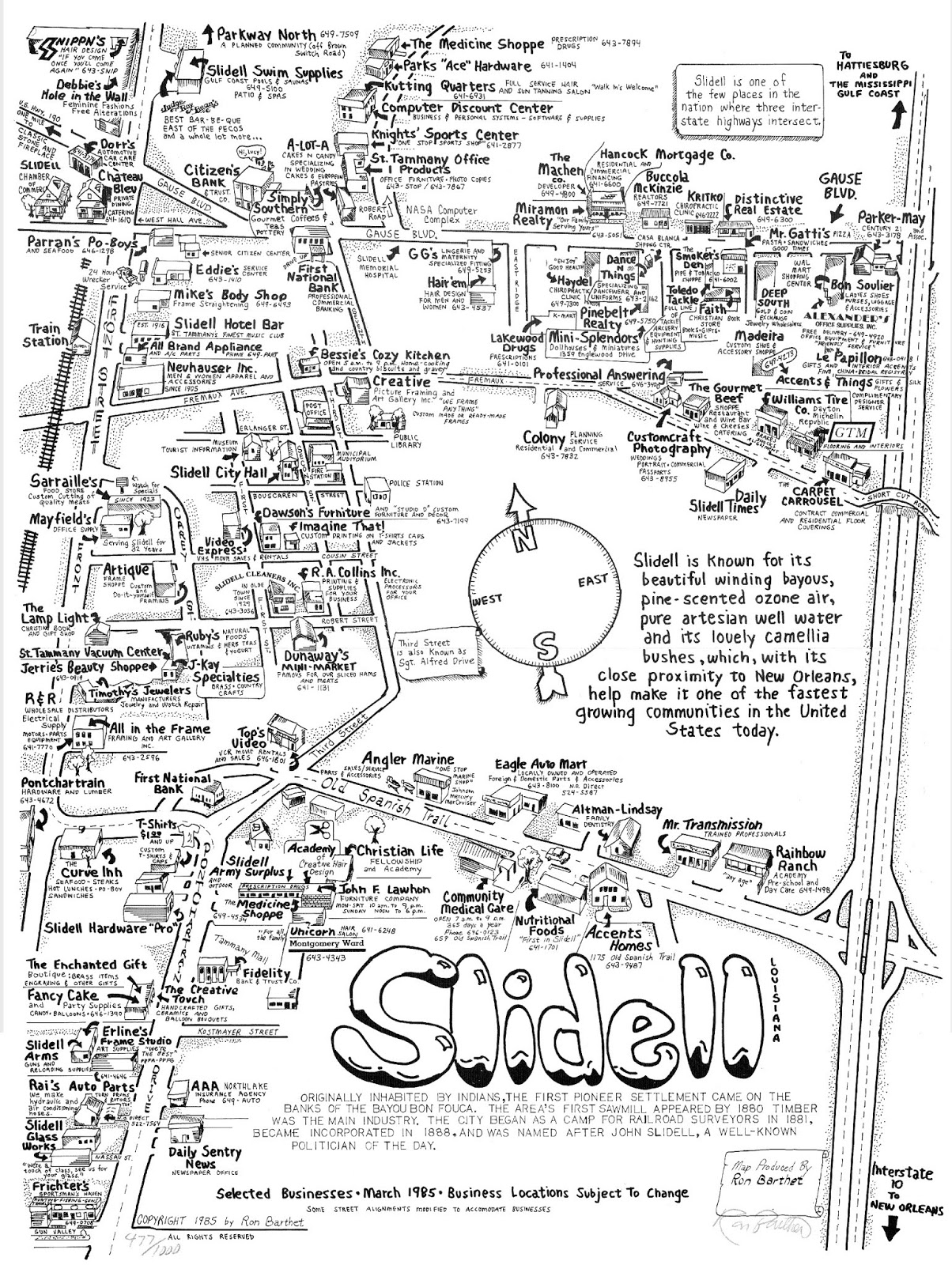 Tammany Family: Maps