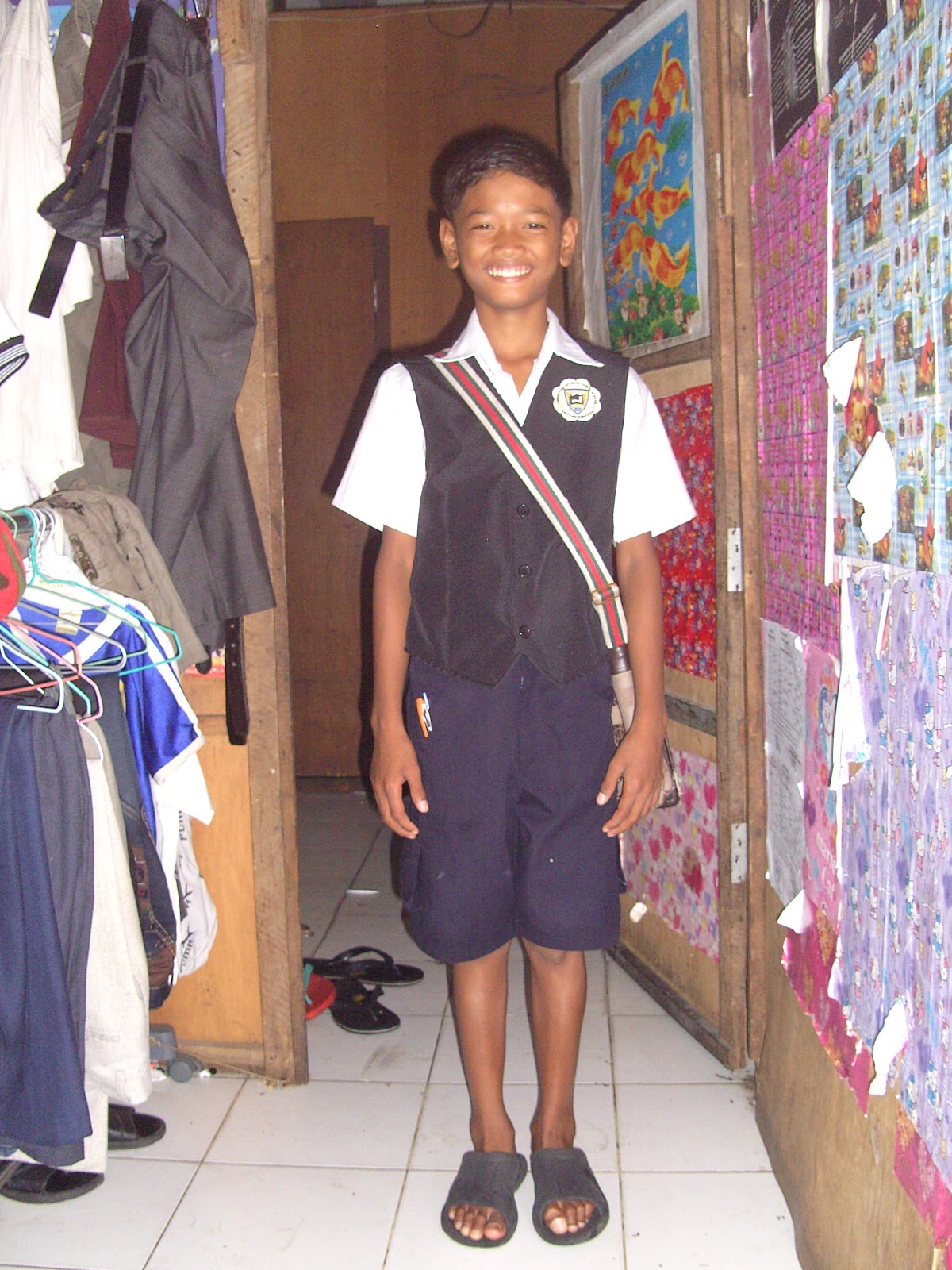 Education Aid to Cambodia: Kosal start at Singapore International School