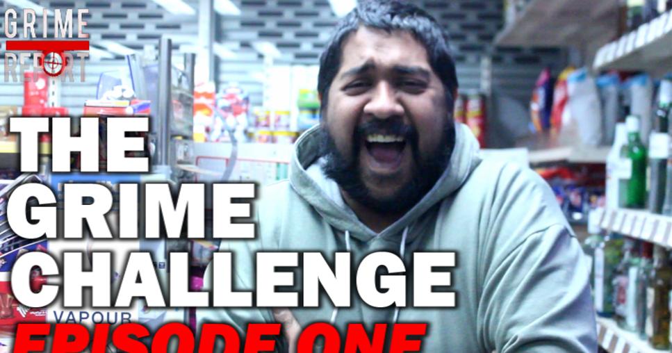 THE GRIME REPORT: The Grime Challenge : Ep 1 - Angry ShopKeeper [Video]