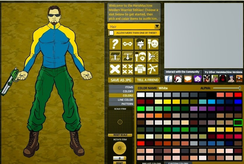 VAULT 121: Let's play to create characters fallout style