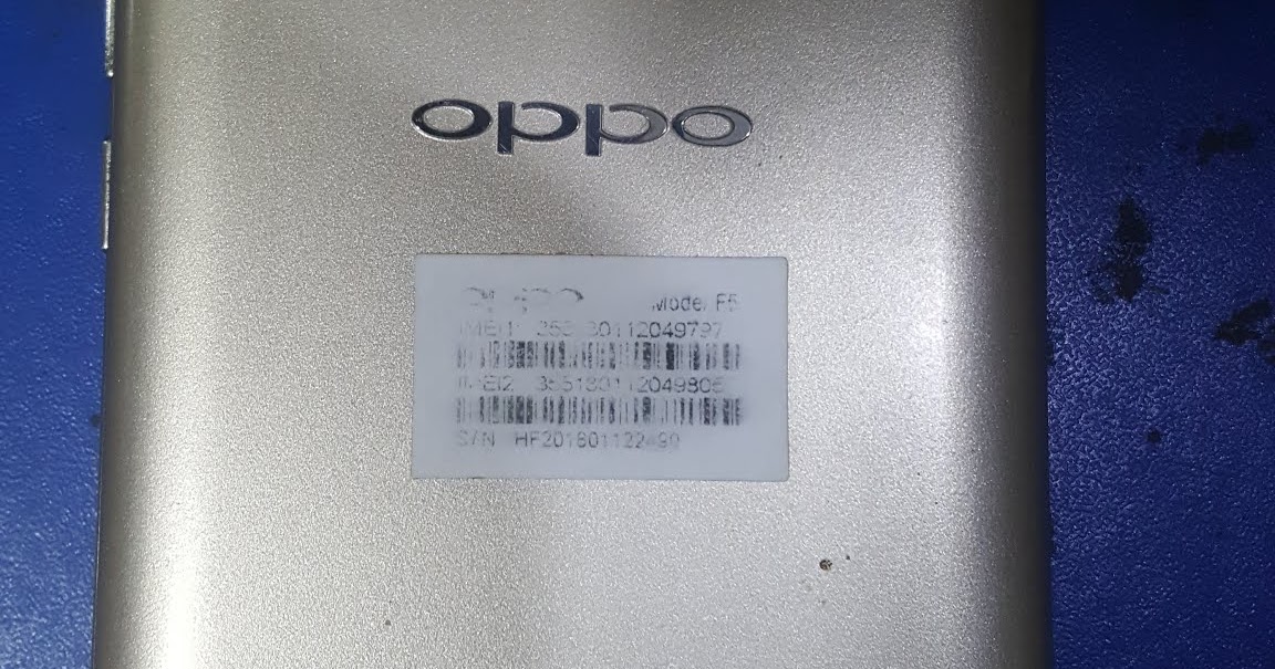 OPPO F5 MT6580 CPH1723 FLASH FILE (flash file) FIRMWARE - MOBILE DOCTOR ...