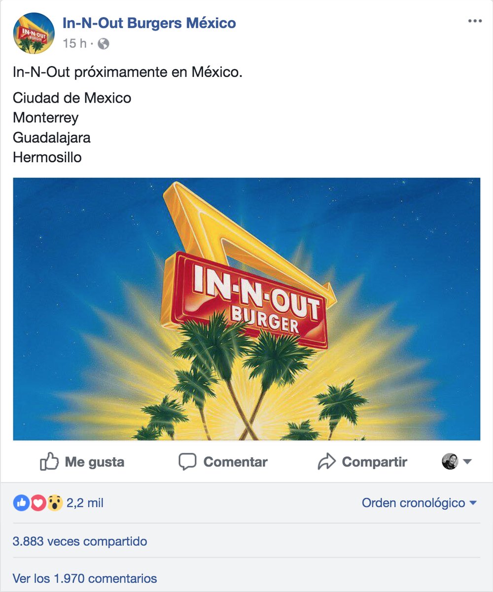 Desmienten apertura de restaurante In-N-Out Burger en Cancun - I Love ...