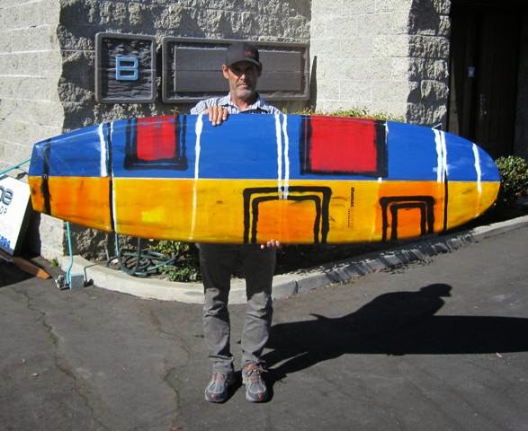 Thomas Patrick Surfboards...: Colorful Mid-Sized Simmons...