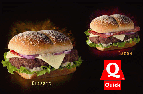 Paris Já!: Lanchonetes de Paris: Quick