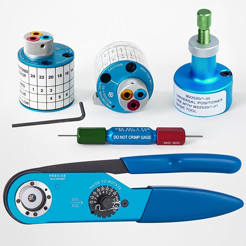precisetool: Brief Introduction of Hand Crimp Tool Kit —— KIT1024