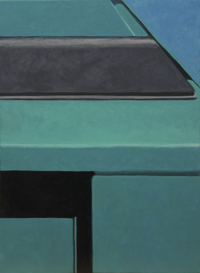 Studio and Garden: A New Painting: "Angled Bar"
