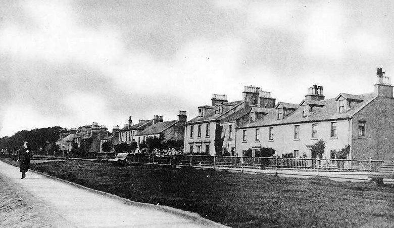 Tour Scotland: Old Photograph West Esplanade Helensburgh Scotland