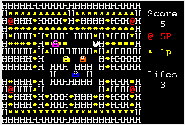 Basic Bits - Copy paste & run: Pac Man