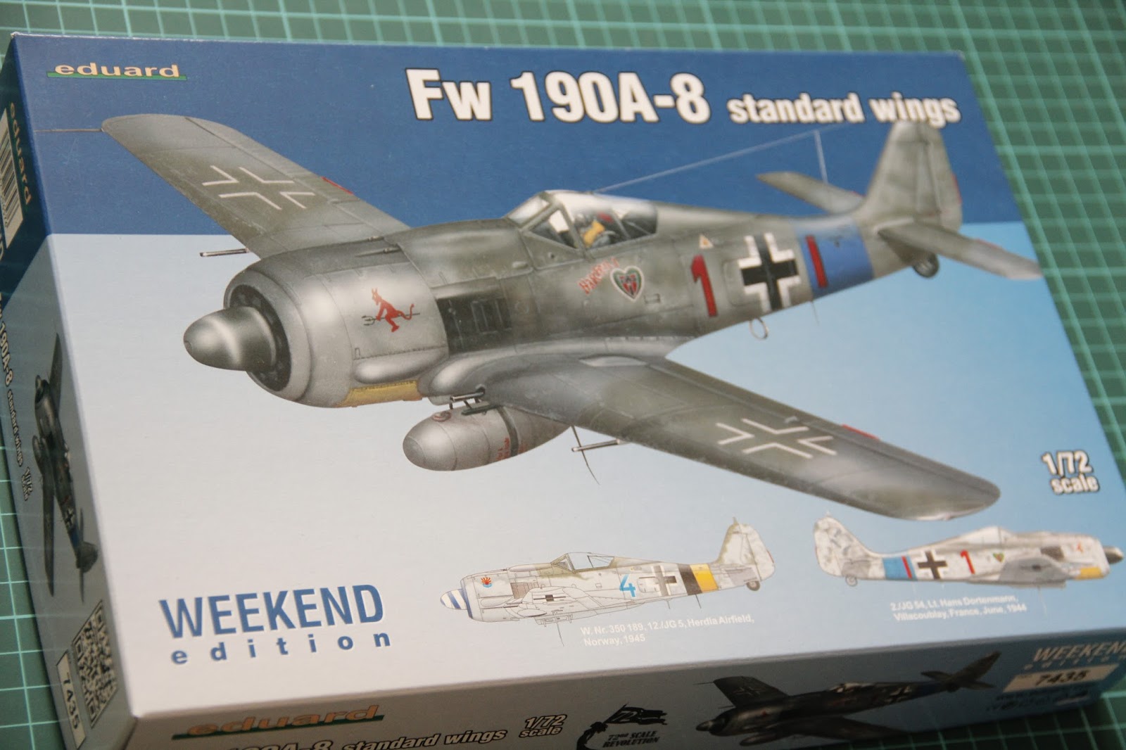 Eduard 1/72 Fw 190A-8 Weekend Edition (7435) - DetailScaleView