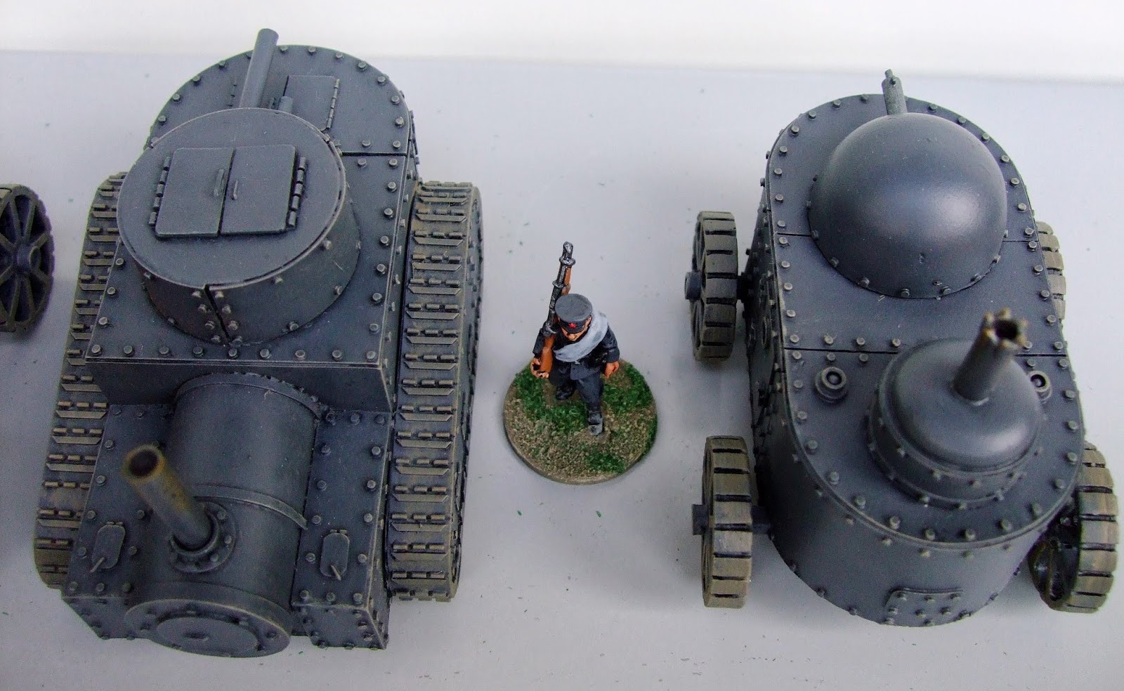 The Angry Lurker: 28mm Painted Victorian Sci-Fi Tanks and Armoured Cars ...