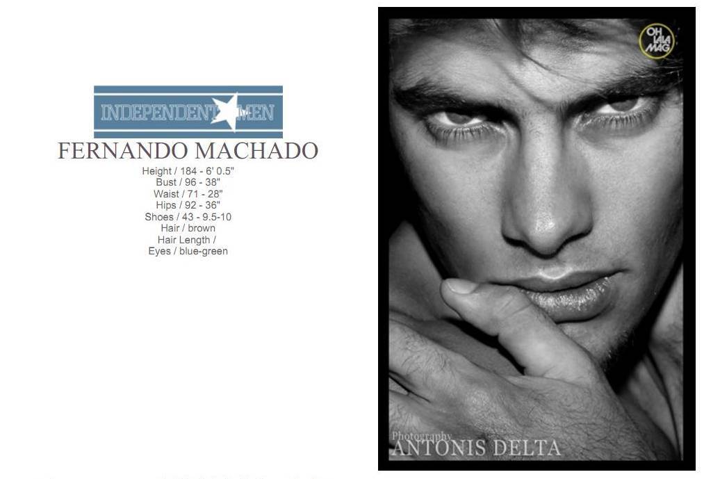 Fernando Machado na Independent Men | Brazil Male Models