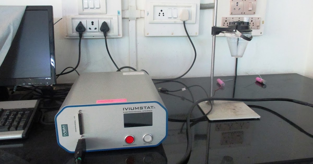 Ivium stat(a multi function potentiostat/galvanostat) ~ Dr. Biraj Kumar kakati