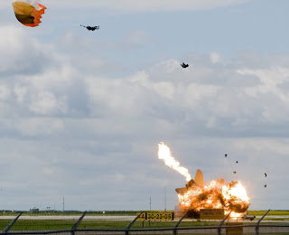 F-18 Ejection / Crash