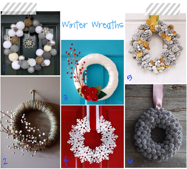 Sugar and Shimmer: Winter Wreath Inspiration