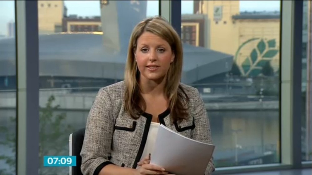 UK Regional News Caps: Victoria Grimes - ITV Granada