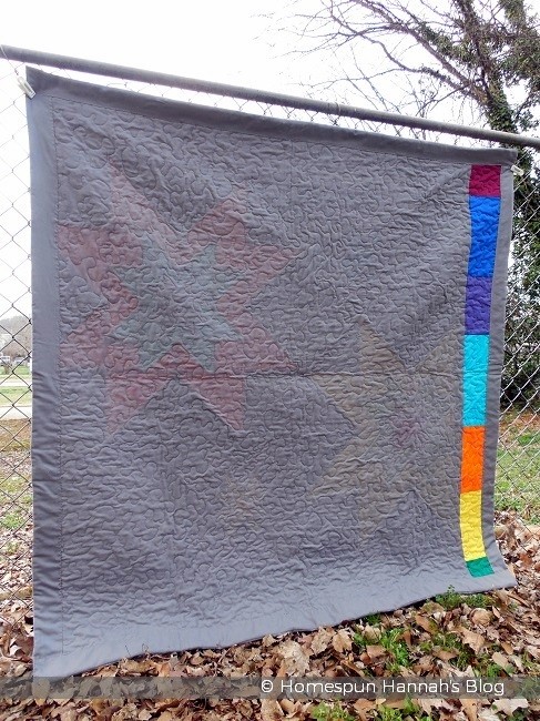 Exploding Stars quilt top completed!