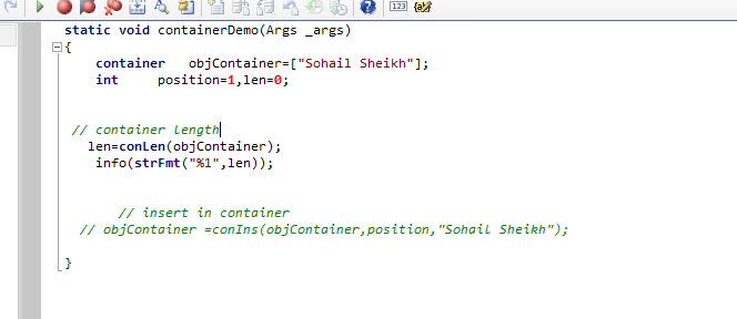 Dynamics 365 Finance & Operations Talk: Container Functions D365FO-AX 2012
