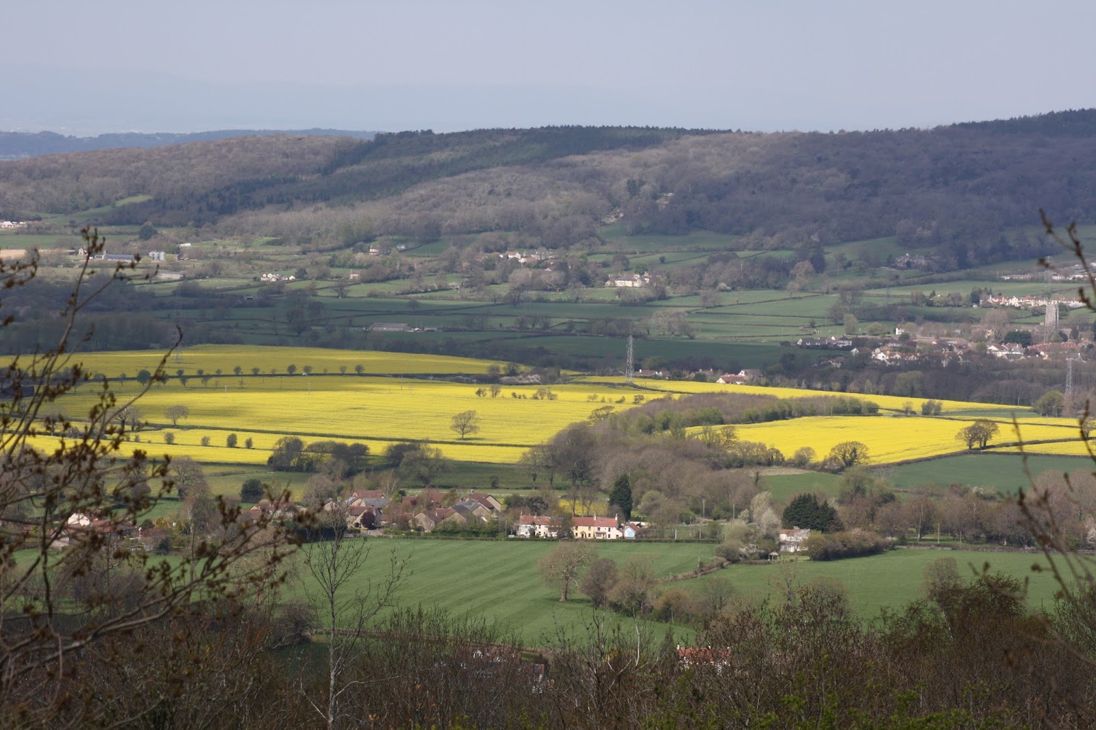Views from Somerset: Burrington Combe and Burrington Ham on the Mendip ...
