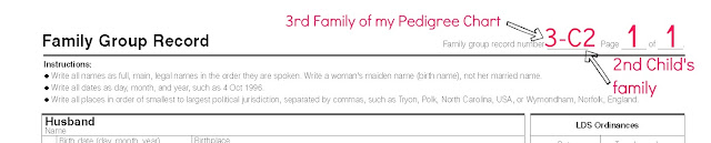 Family Group Record Numbering