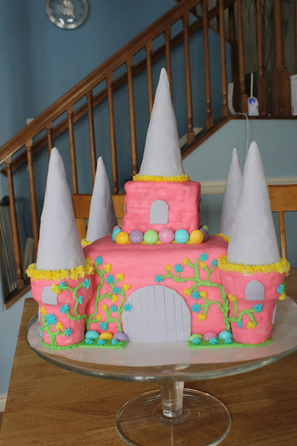 RisC Handmade: Princess Castle Cake