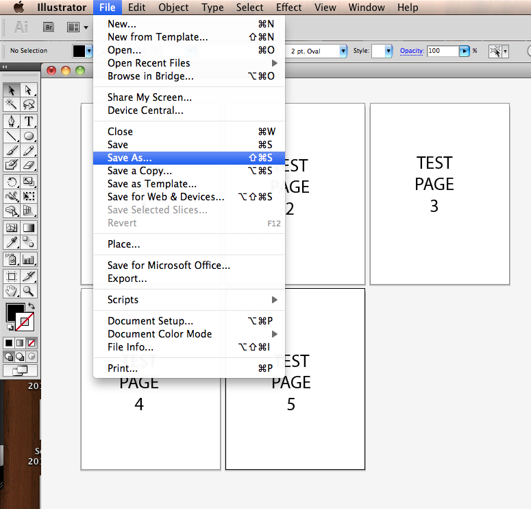 Zi Wang s Blog How To Create Multiple page PDF In Illustrator CS5 CS5 5 Zi Wang s Blog How To Create Multiple page PDF In Illustrator CS5 CS5 5