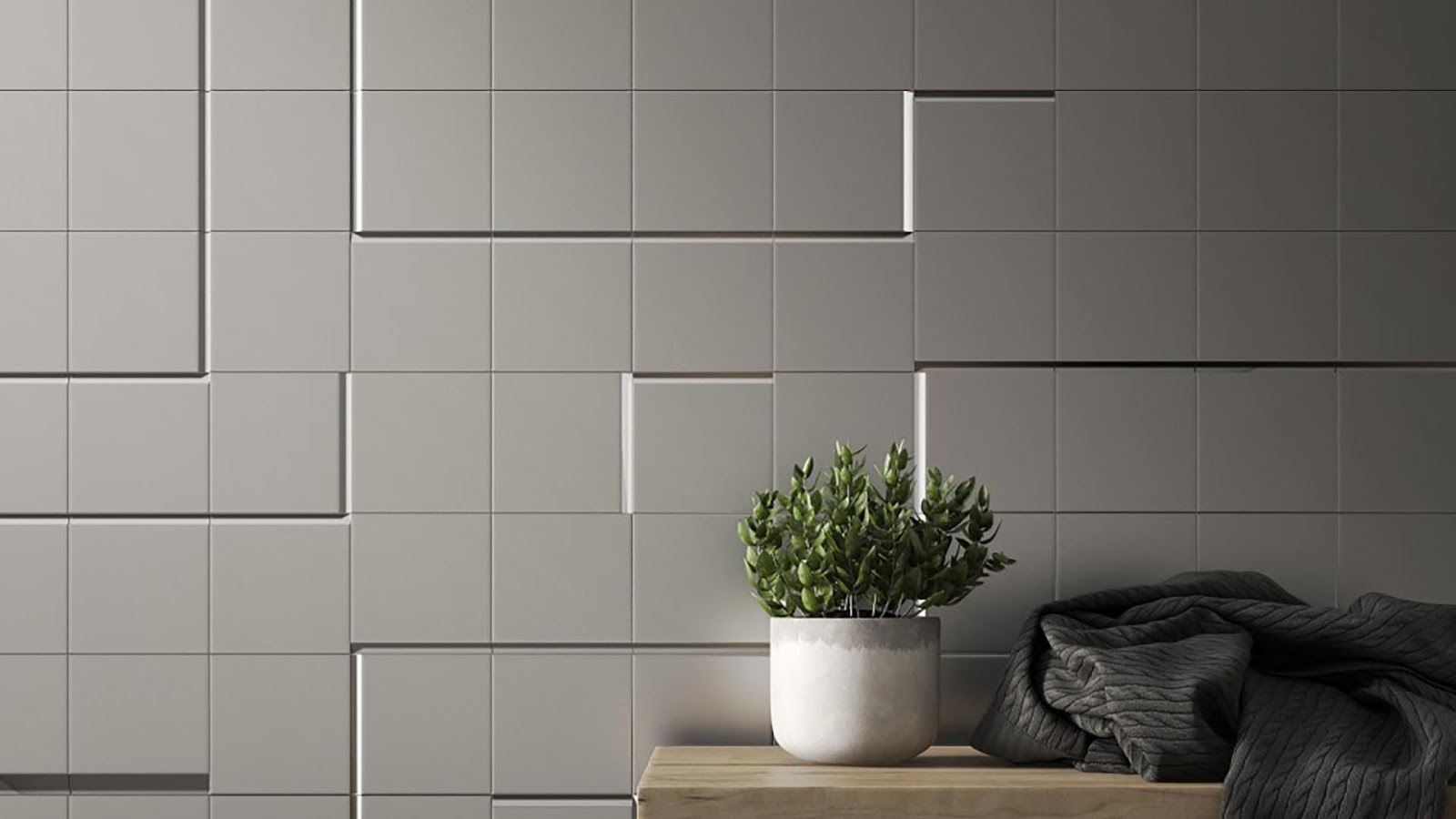 Design of tiles on wall with Aleaexperience - Great technical and ...