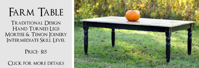 The Homestead Craftsman: Plans