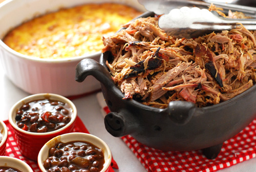 Pulled Pork and Corn Puddin'