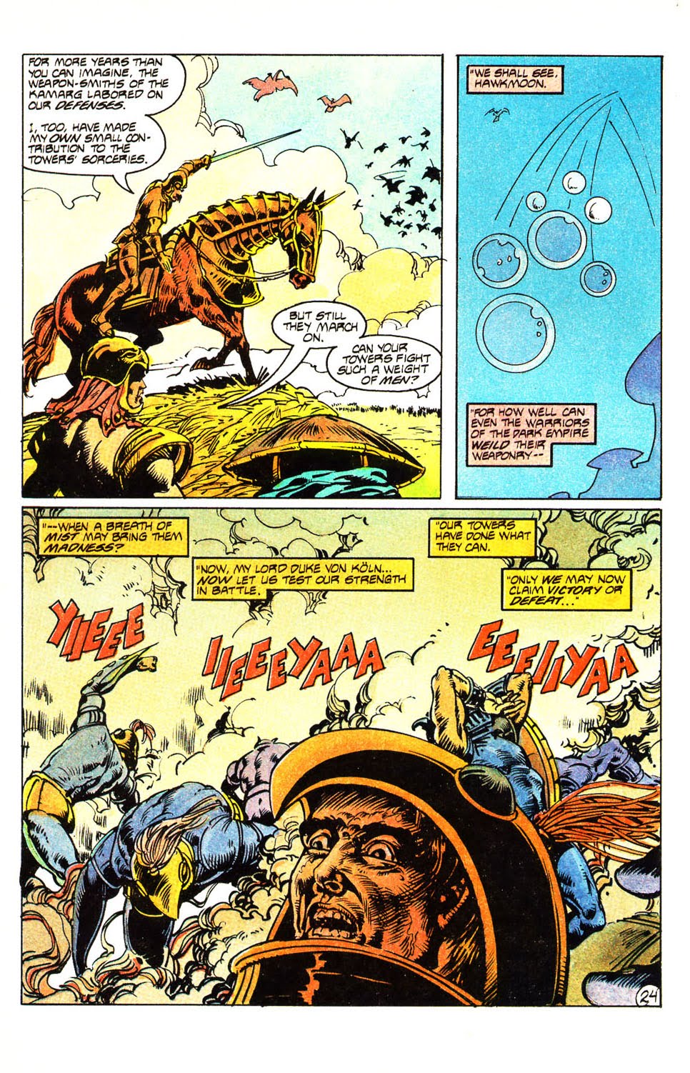 Savage Tales: Hawkmoon, The Jewel in the Skull #3: Part Three of Four