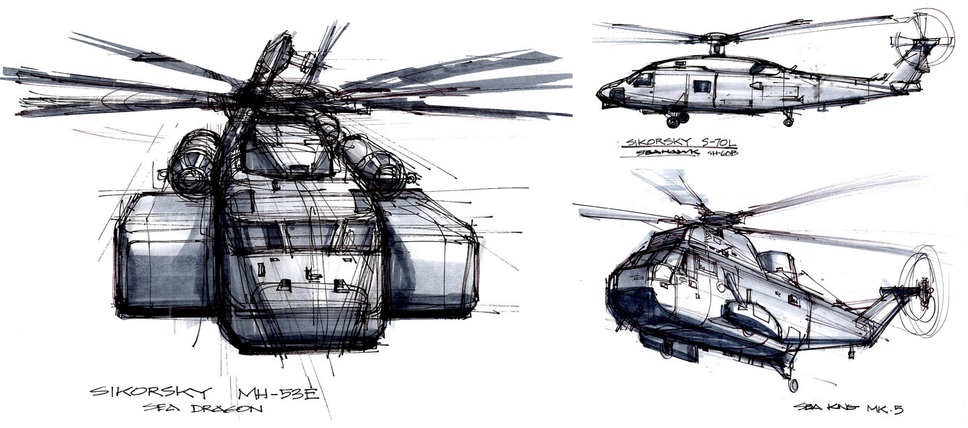 Paul Christopher's Concept Blog: Sikorsky helicopter concept