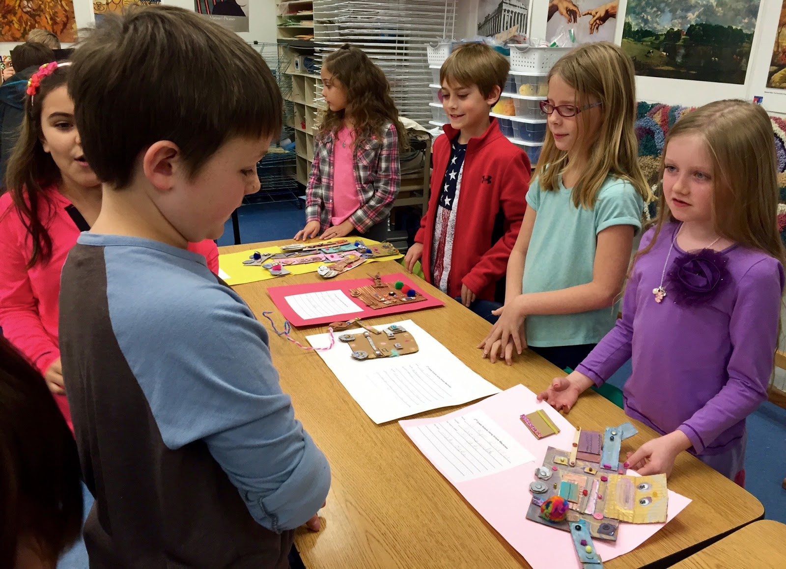 (the way cool) Donald Art Room: way cool lesson: Chore Robots using ...