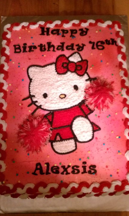 Introducing....: Sweet 16 Hello Kitty Cake