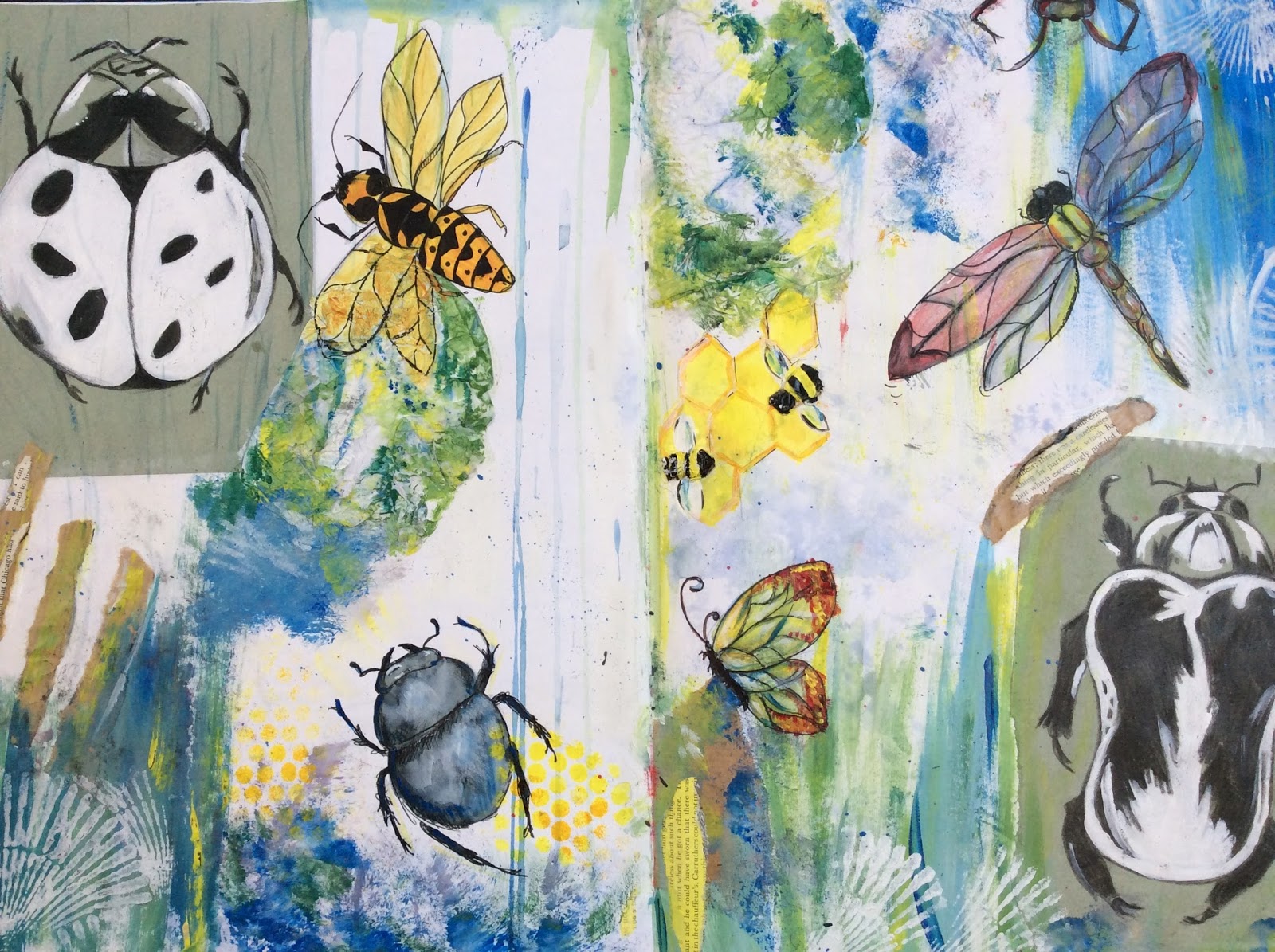 Art - Year 10 Blog: Contemporary Mixed Media- Natural Forms