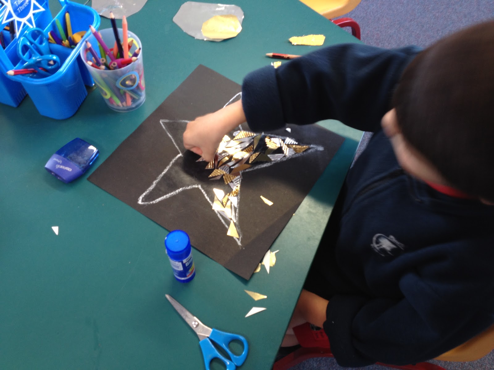 Room 8 Pinehill School: Matariki Art Work