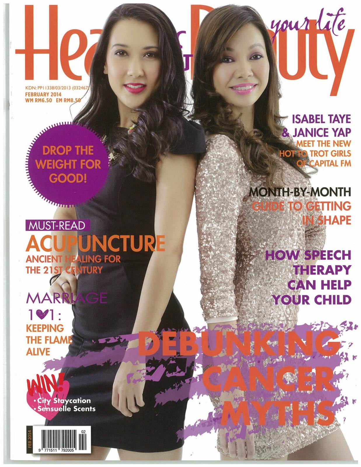 JaniceYap.com/news: Janice Yap featured on the Health & Beauty Magazine ...