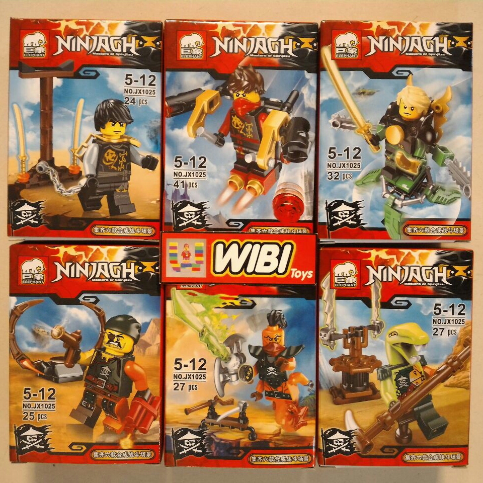 mainan lego, lego kw murah, banyak macam, jakarta : Ninjago minifigures ...