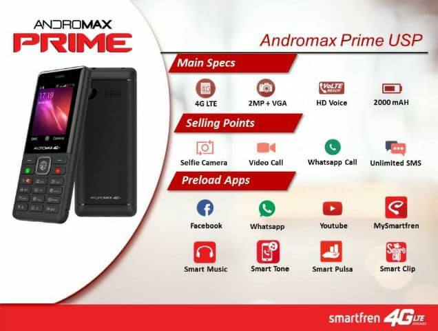 Andromax Prime Ponsel Kuno Fiturnya Melimpah, Sudah 4G LTE dan Bisa ...