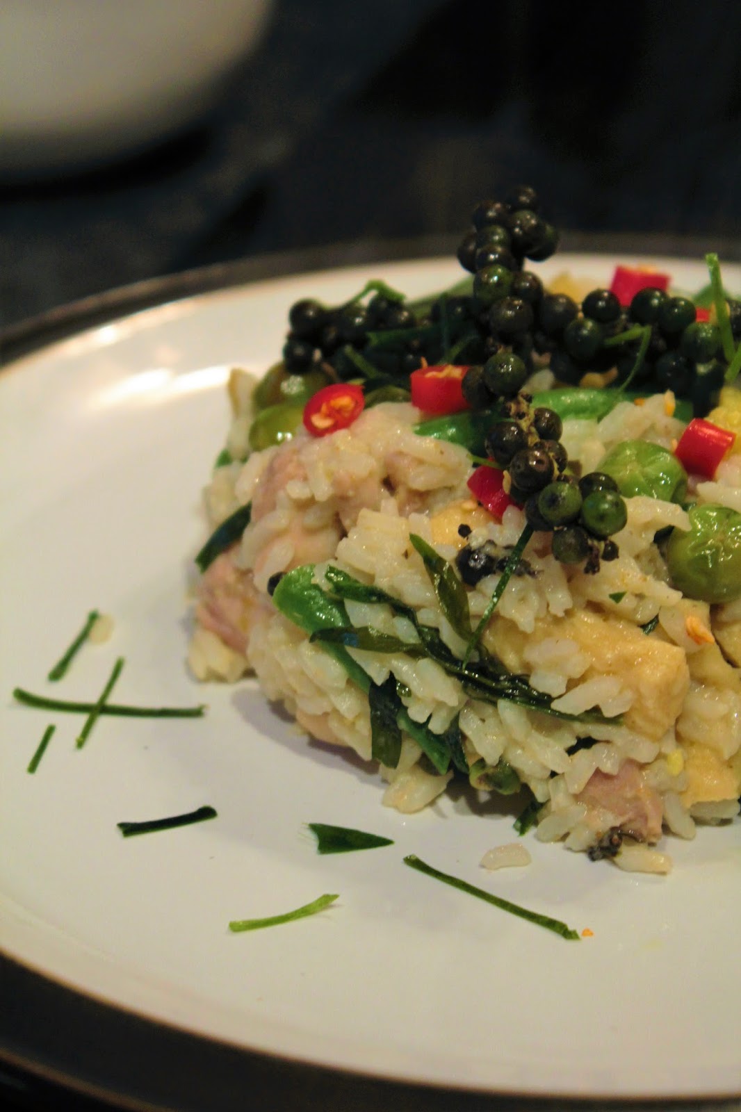 I Wish I Was in Thailand: Khao Pad Gaeng Kiew Wan (Green Curry Fried Rice)