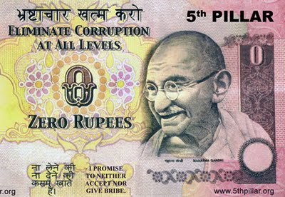 Dhiren Gala: Very Funny Currency Note of 50Rs. - India Against Corrupton