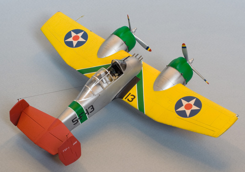 AlexS Scale Aircraft Modelling: Grumman F5F-1 Skyrocket Model