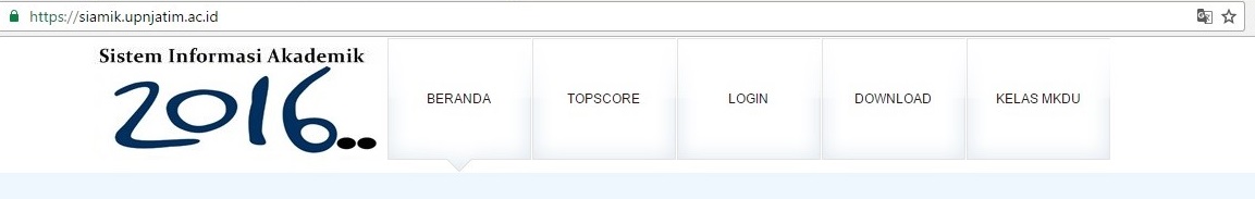 Sistem Informasi Akademik (SIAMIK) UPN “Veteran” Jawa Timur - All About ...
