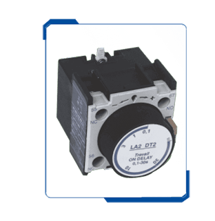 LA2-DT2 delay timer auxiliary contacts for contactor