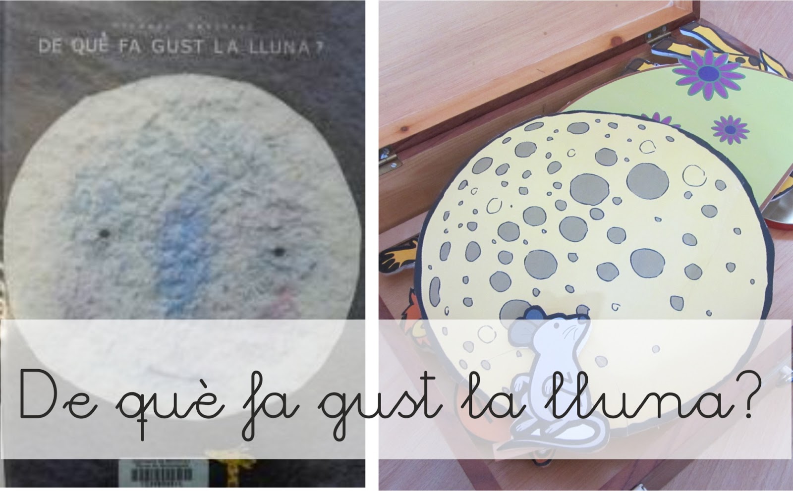 Dos Princeses - Aprendre amb Montessori: De què fa gust la lluna?