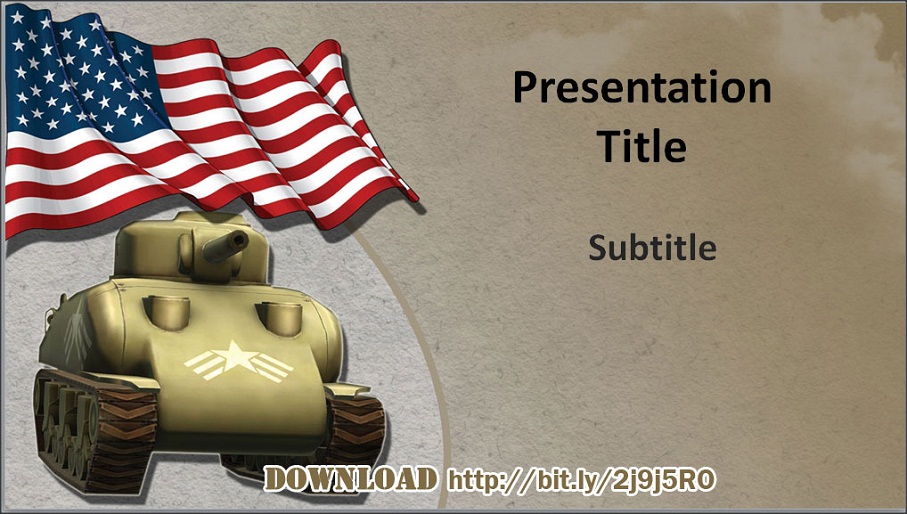 Download Free D-Day PowerPoint Template : A PPT For War Presentation ...
