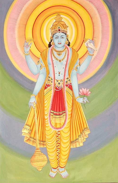 Rules To Draw Lord Vishnu Image – Gopala Tapani Upanishad | Hindu Blog