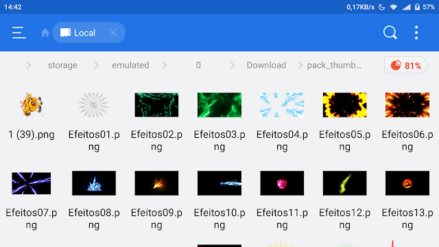 PACK DE EFEITOS PARA THUMBNAIL