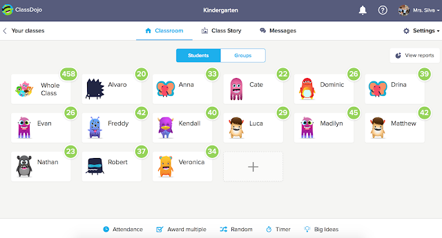 Update and Class Dojo | One Year in a Flash
