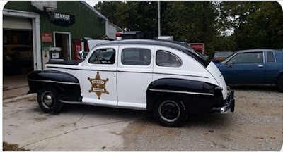 66 Auto Color: Lowell Davis - Retro Police Car "Speed Trap" Project